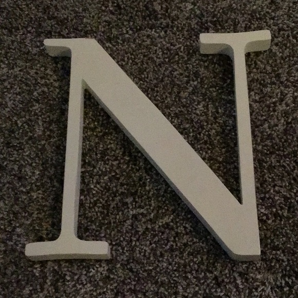 Wall Decor | Letter N Wall Decor | Poshmark